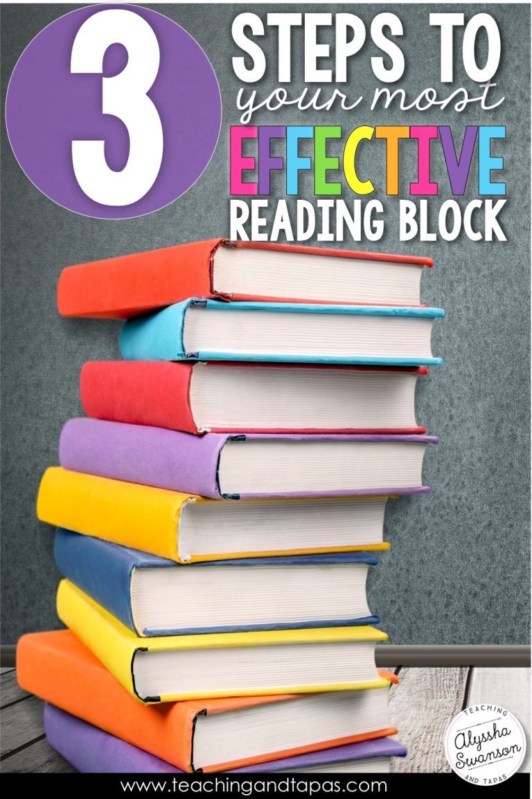 3 Steps to Your Most Effective Reading Block