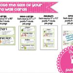 Math and ELA Word Wall BUNDLE (4th Grade)