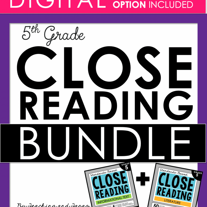 * Close Reading Bundles