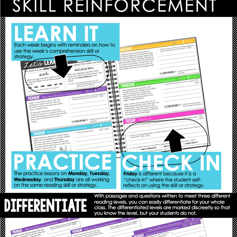 Reading Comprehension CURRICULUM BUNDLE (3rd Grade)
