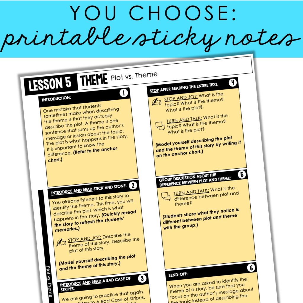 Interactive Read Aloud – THEME